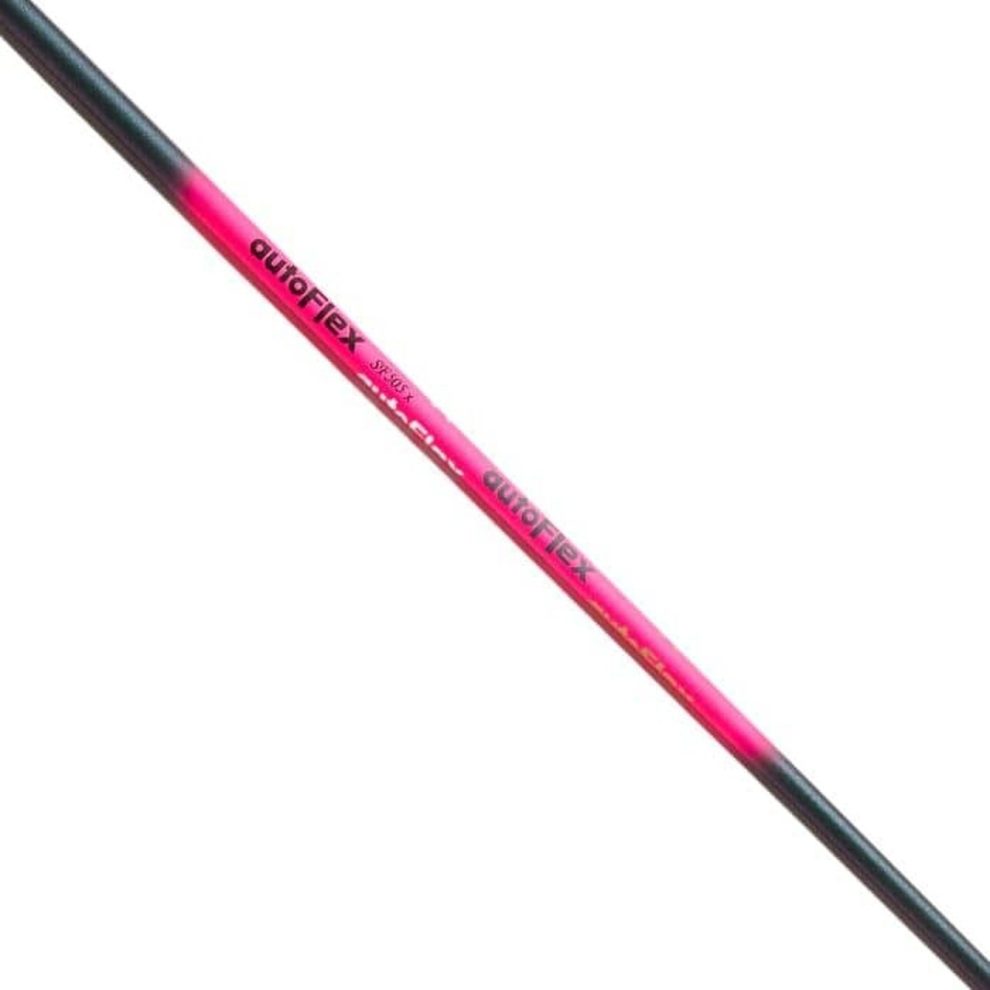AutoFlex Golf Iron Shaft Black and Pink - Tour Shafts